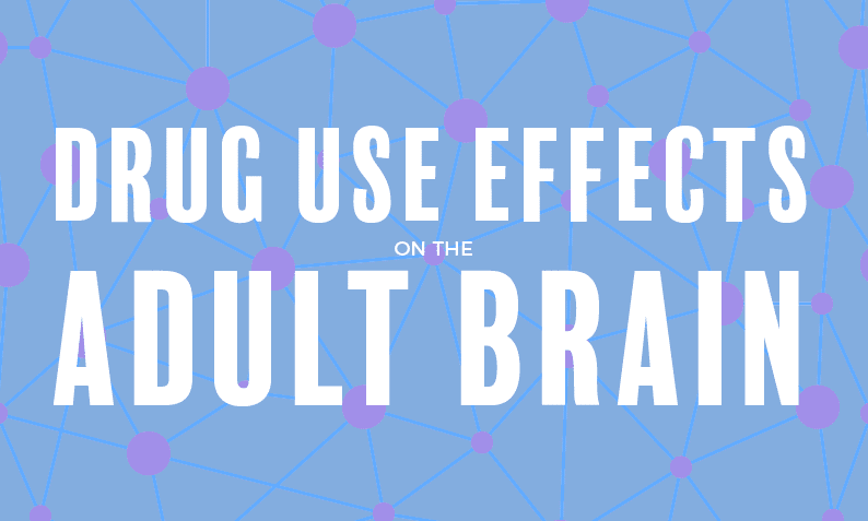 Drug Use Effects On The Adult Brain Infographic Lakeview Health